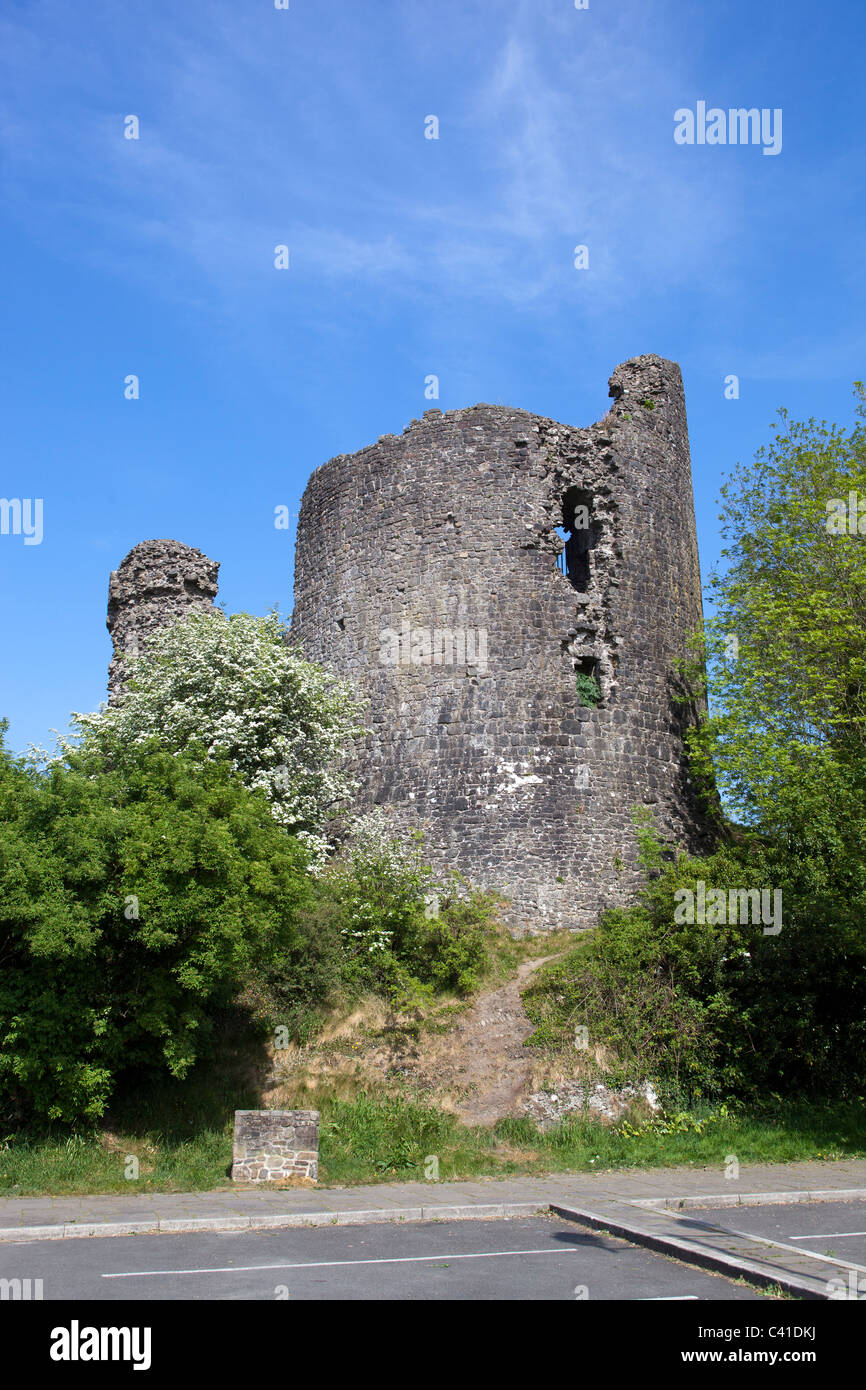 Llandovery Castle South Wales Stock Photo - Alamy
