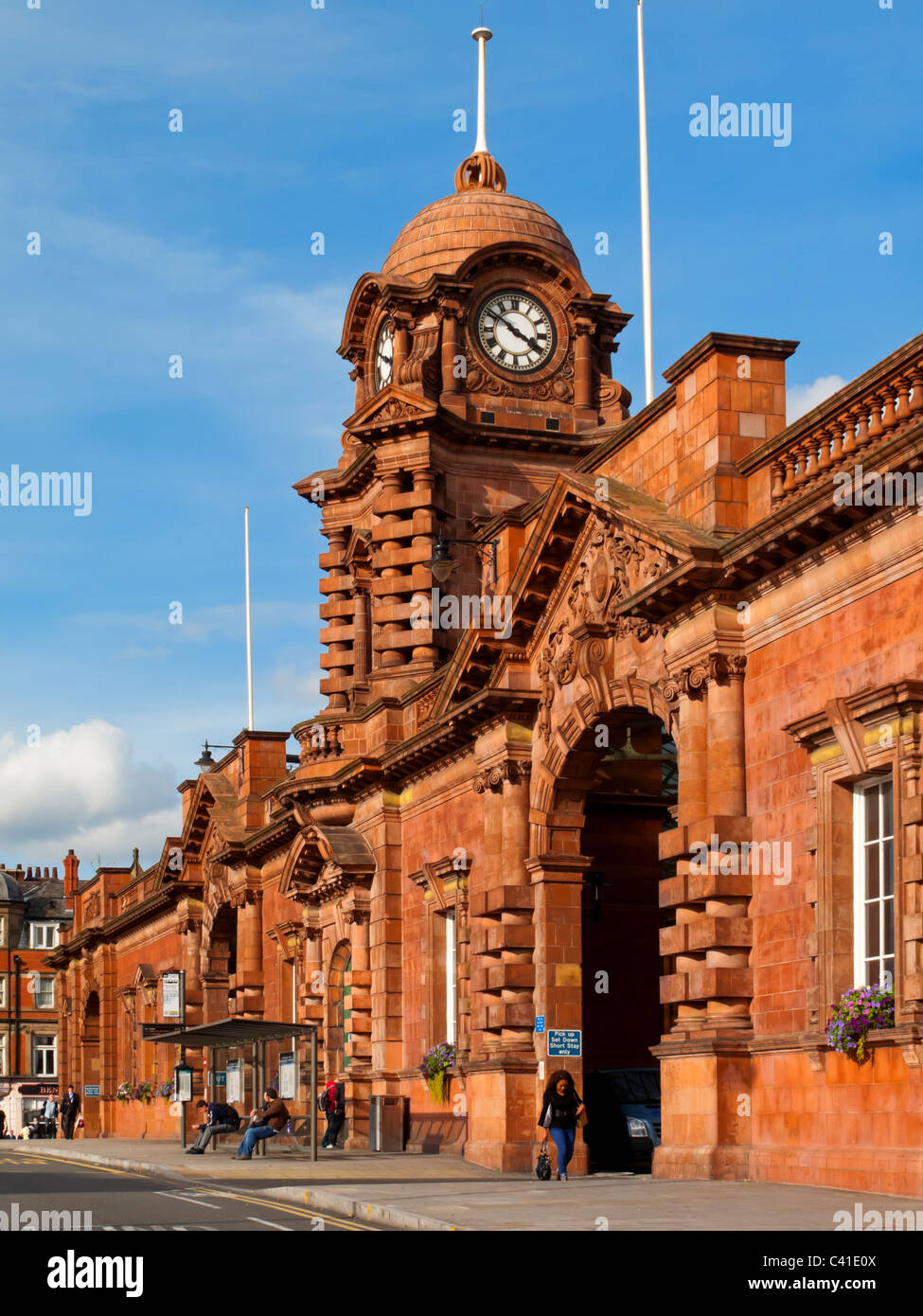 Nottingham Railway Station England UK designed by Albert Edward Lambert ...