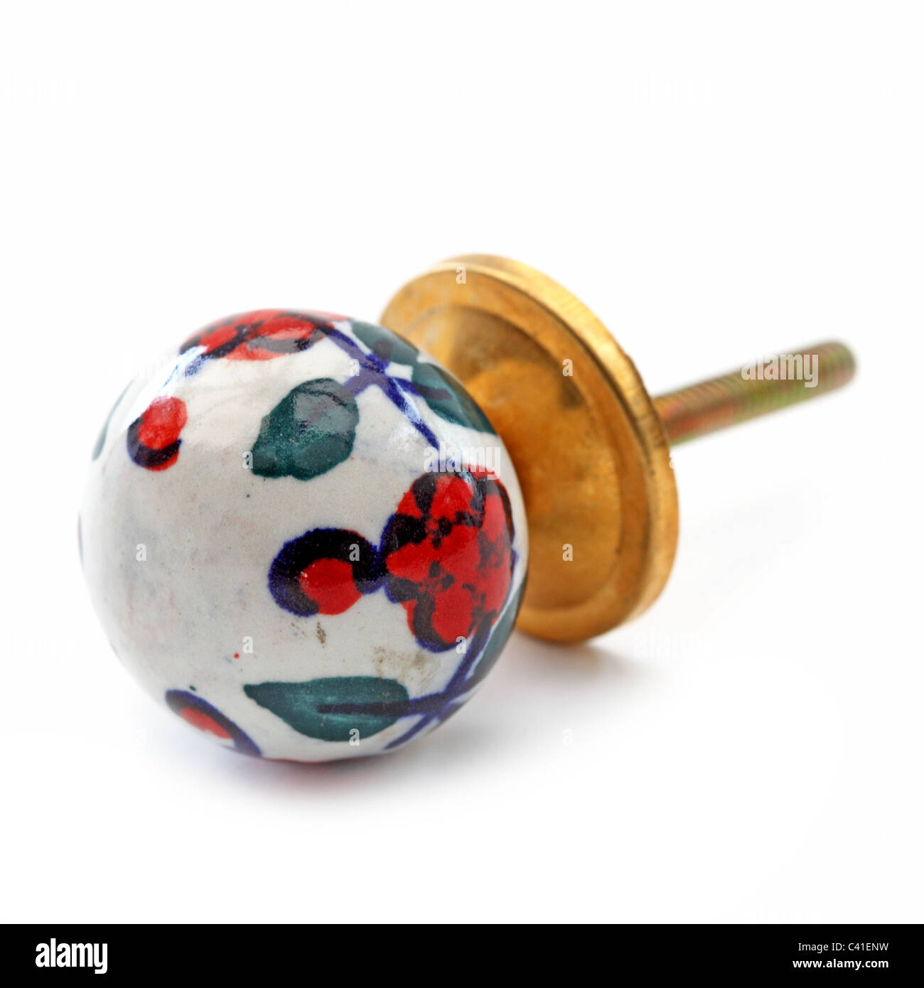 Vintage drawer handle detail Cut Out Stock Images & Pictures - Alamy