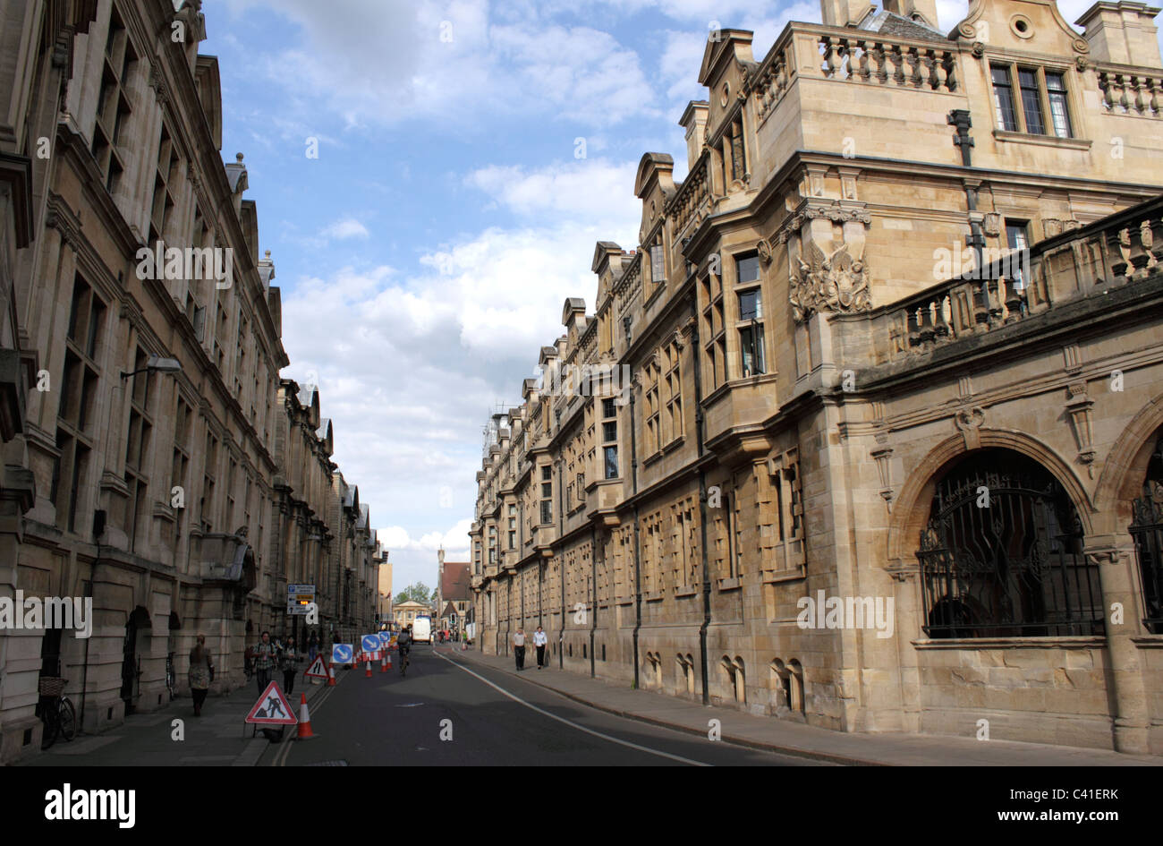 Pembroke Street Cambridge Stock Photo - Alamy
