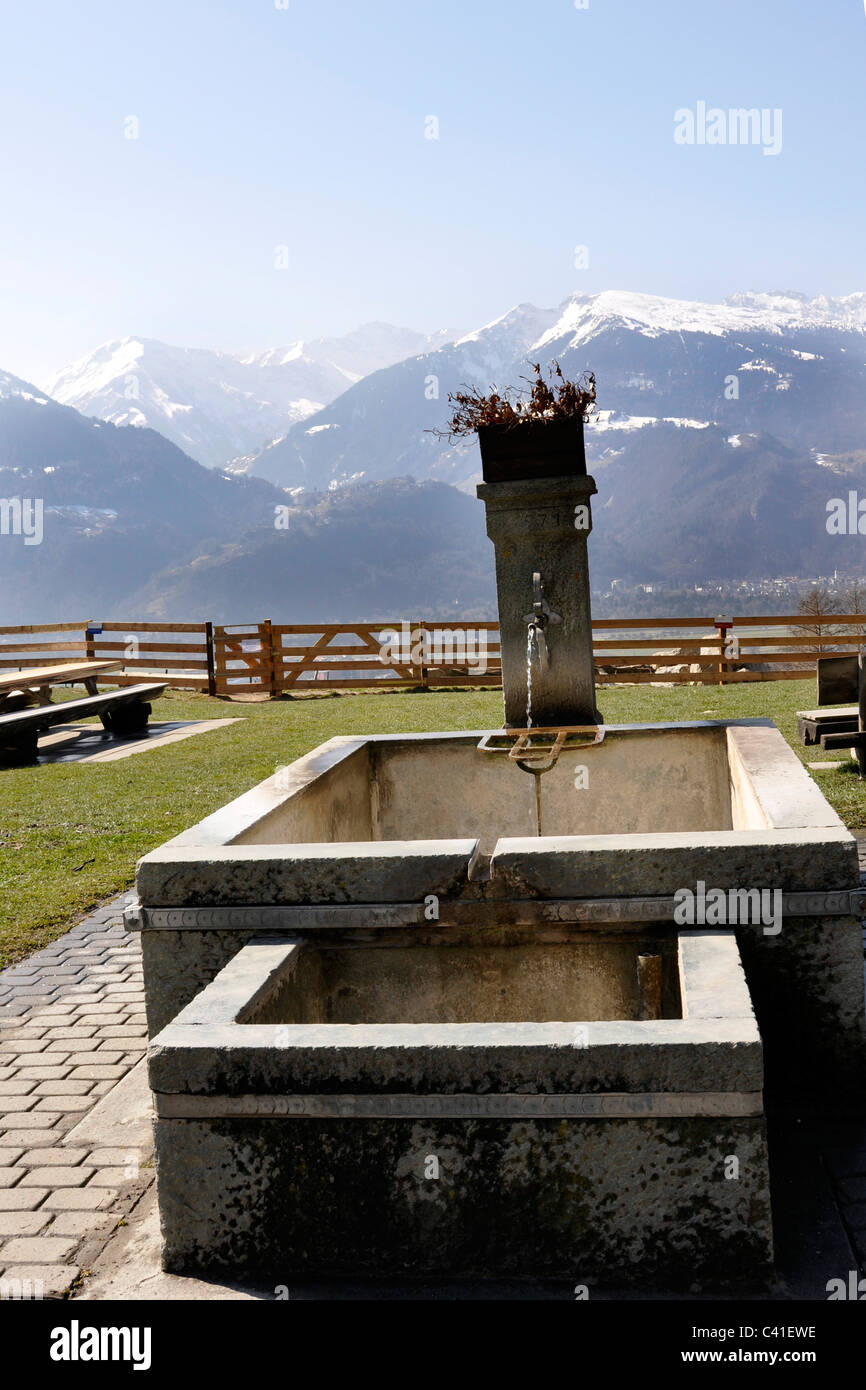 Heidi village, Maienfeld, Switzerland Stock Photo - Alamy