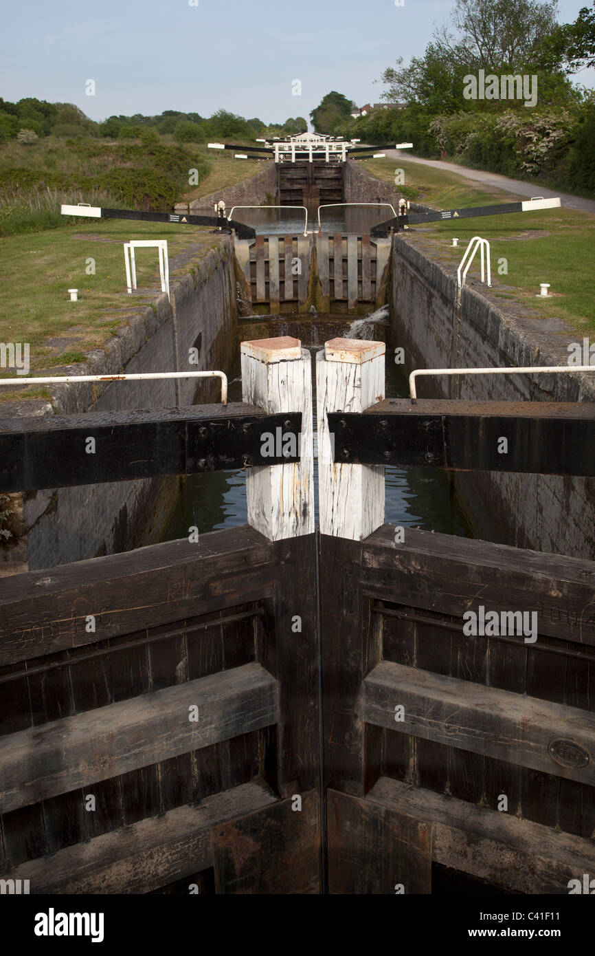 Caen Hill Locks Devizes Wiltshire Uk Stock Photo - Alamy