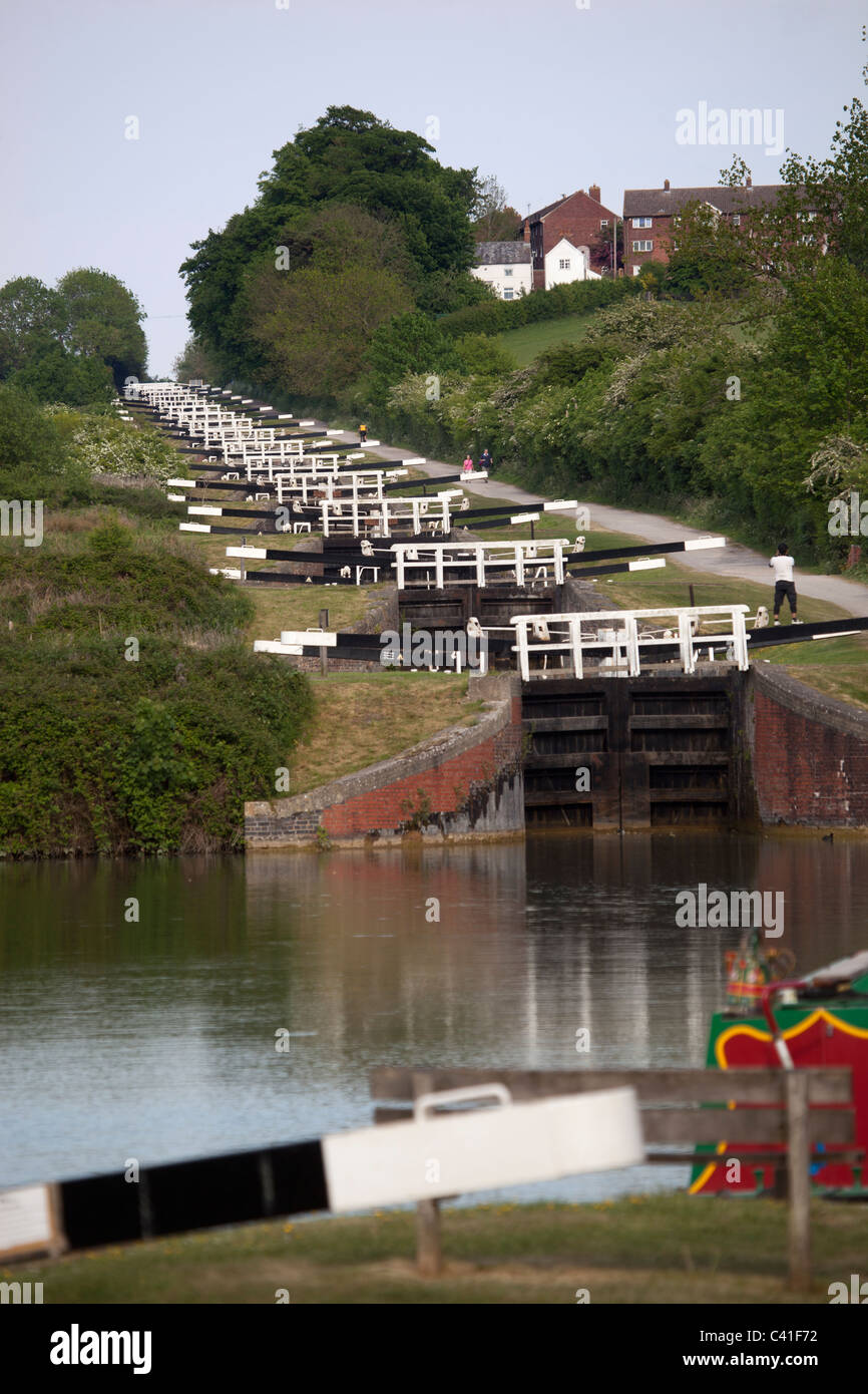 Steep rise of locks hi-res stock photography and images - Alamy