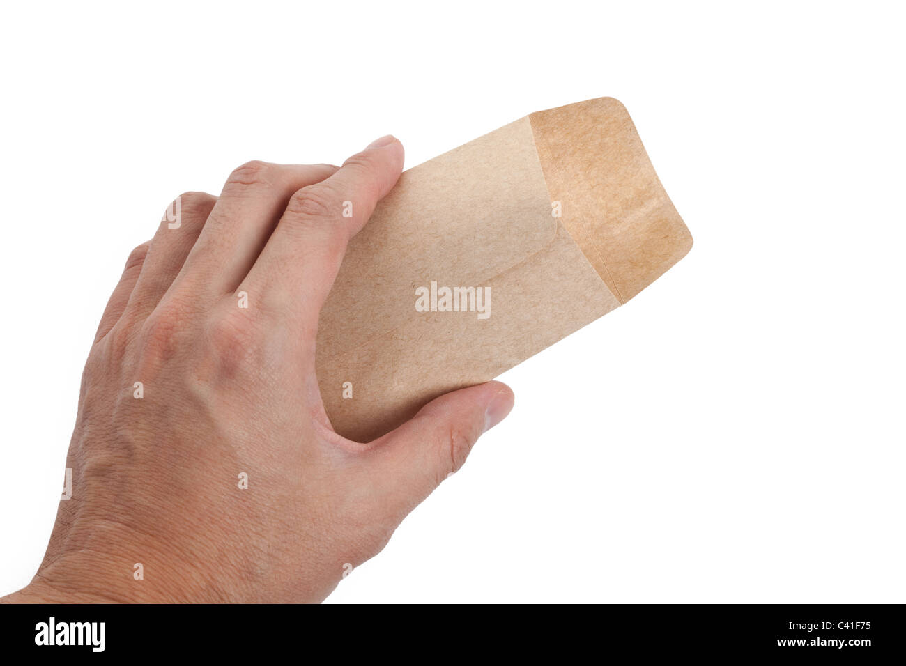 Brown envelope small hi-res stock photography and images - Alamy