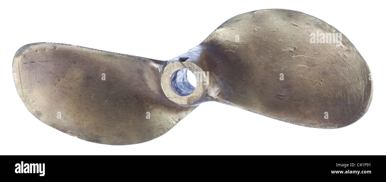 Brass propeller hi-res stock photography and images - Alamy