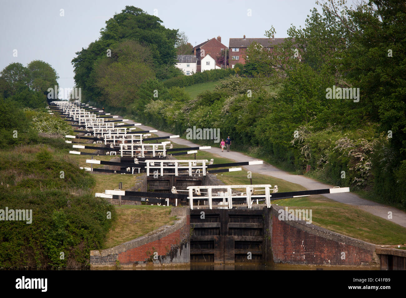 Locks staircase wiltshire hi-res stock photography and images - Alamy