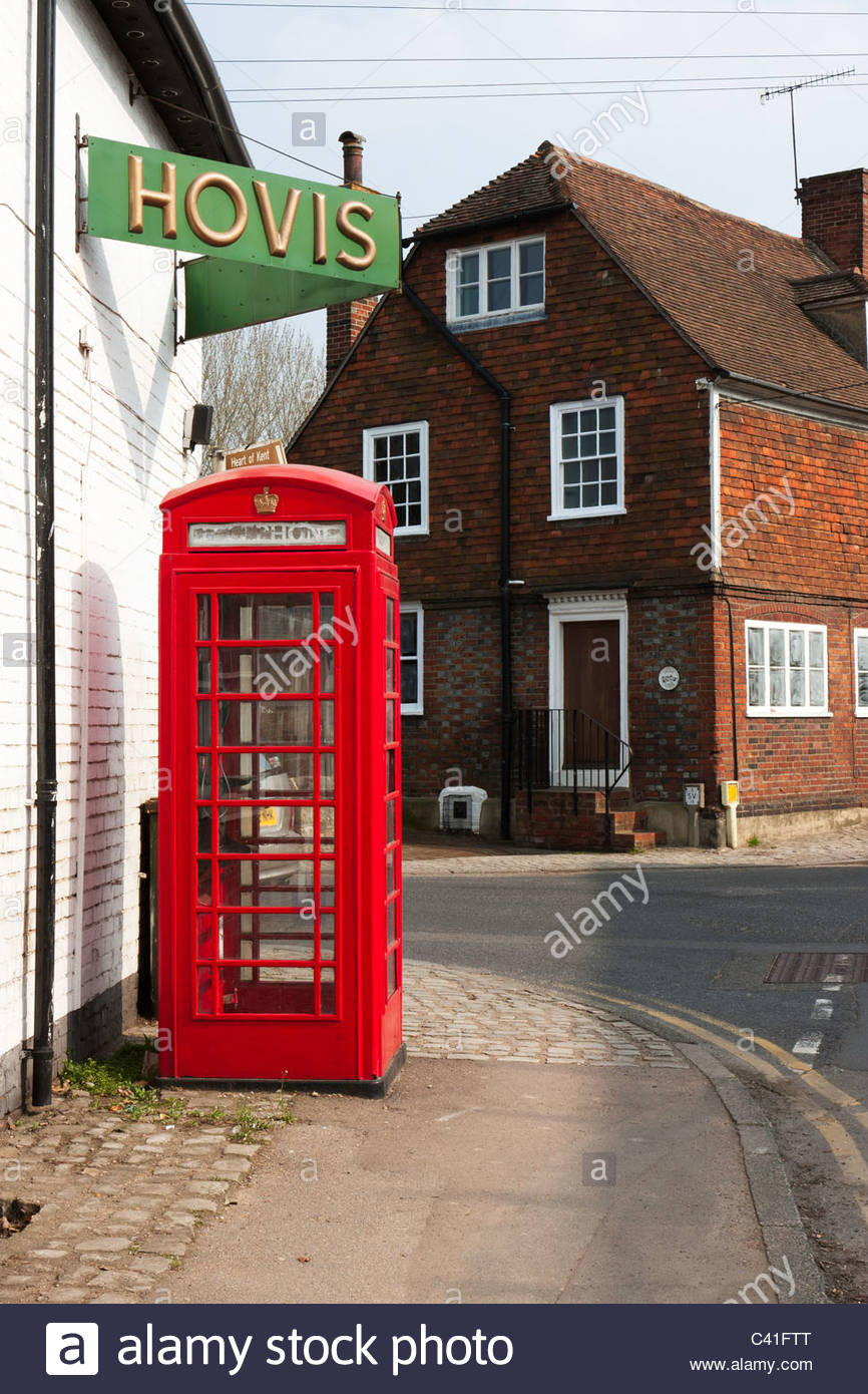Original Red Telephone Box High Resolution Stock Photography and Images ...