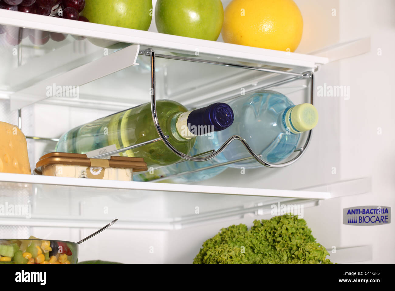 The inside of refrigerators Stock Photo - Alamy