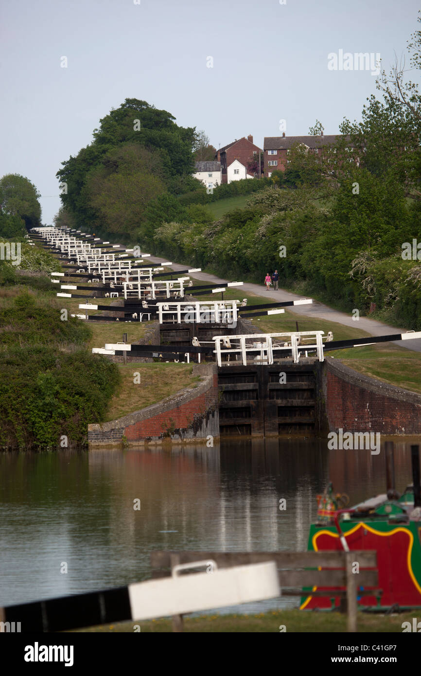 Steep rise of locks hi-res stock photography and images - Alamy