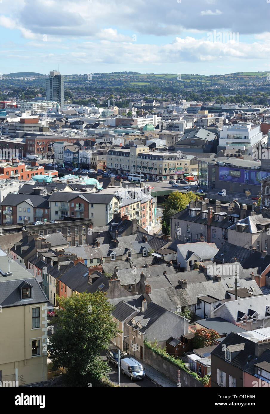 Cork City Centre from Shandon Stock Photo - Alamy