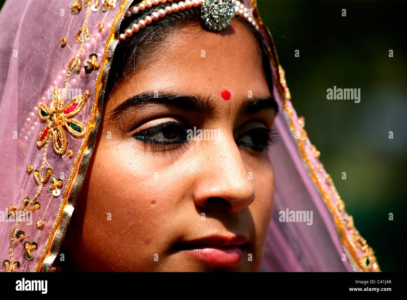 Indian face hi-res stock photography and images - Alamy