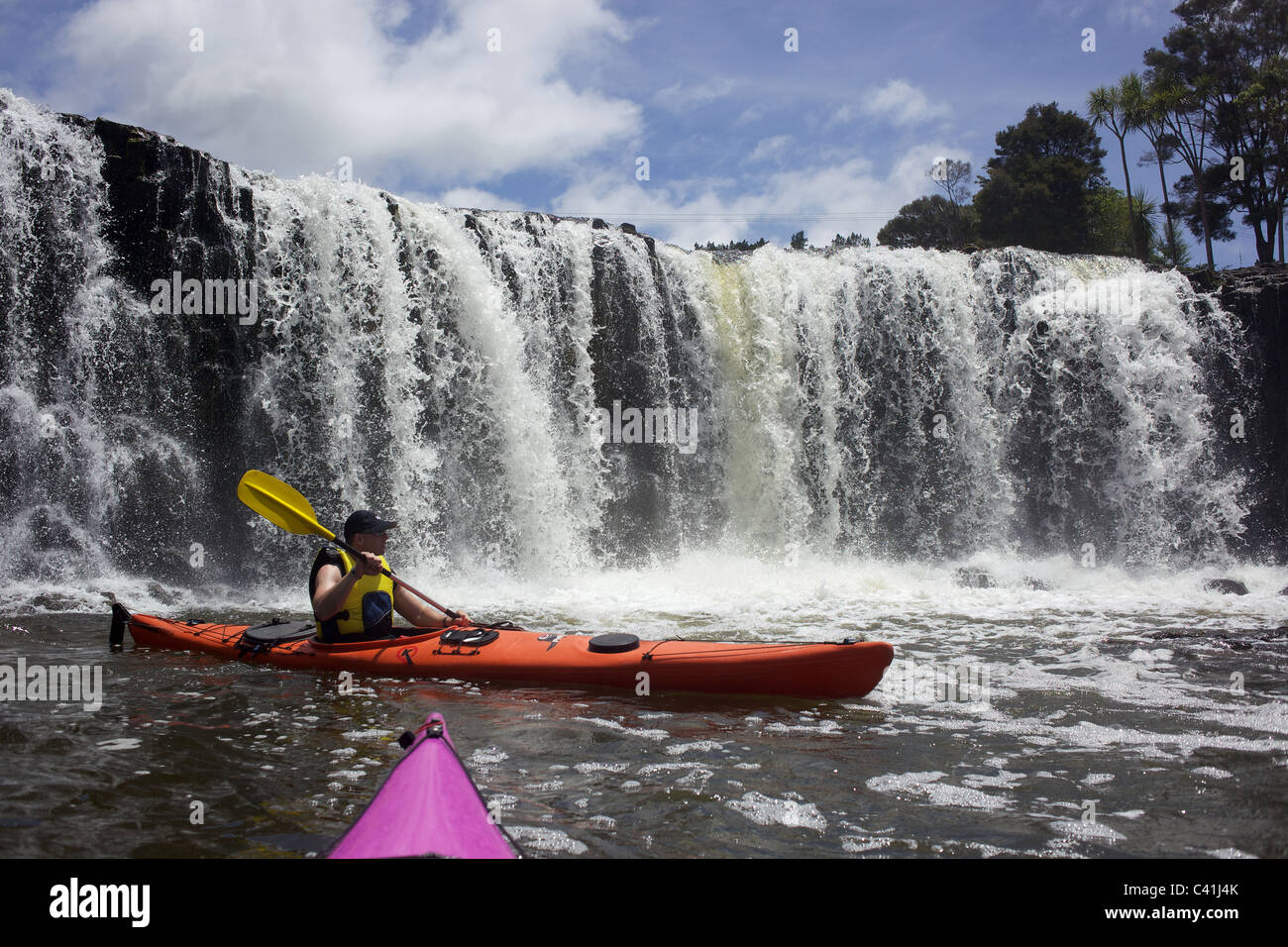 Beauty And Grace Of Kayaking High Resolution Stock Photography and ...
