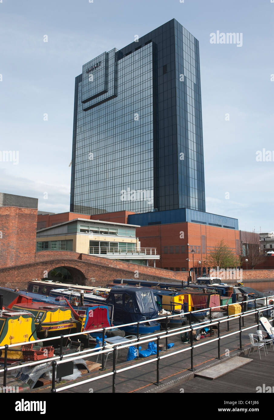 Canal network in Birmingham Stock Photo - Alamy