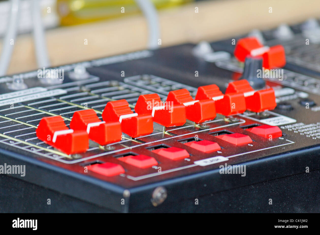 Stage Light Controller Board Stock Photo - Alamy