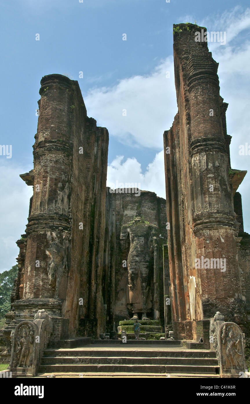 Lankatilaka Temple Polonnaruwa Cultural Triangle Sri Lanka Stock Photo ...