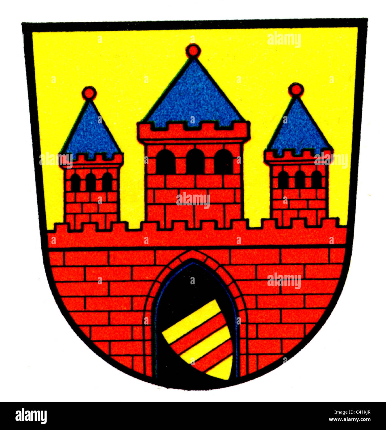 coat of arms / emblems, Oldenburg, city arms, Lower Saxony, Germany ...