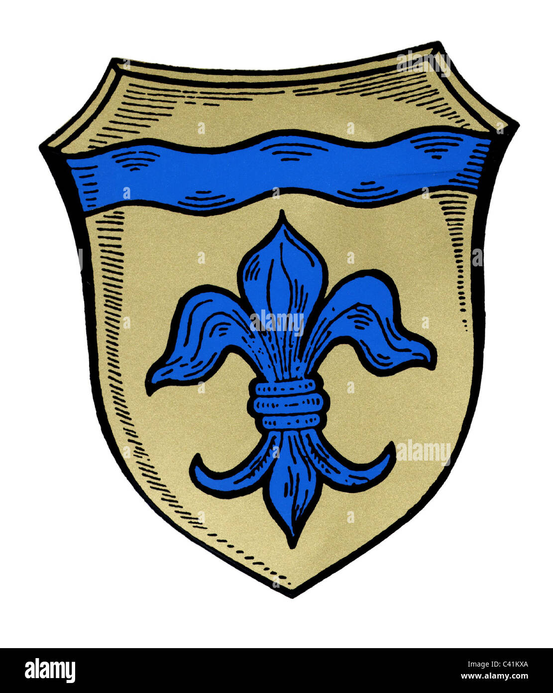 coat of arms / emblems, Senden, city arms, Bavaria, Germany, Additional ...