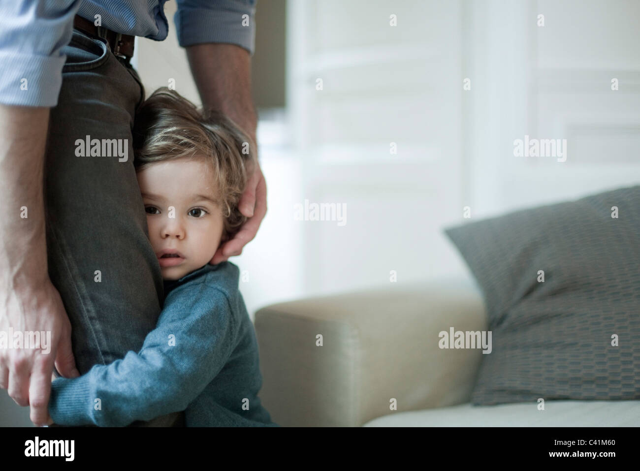 Clasping legs hi-res stock photography and images - Alamy