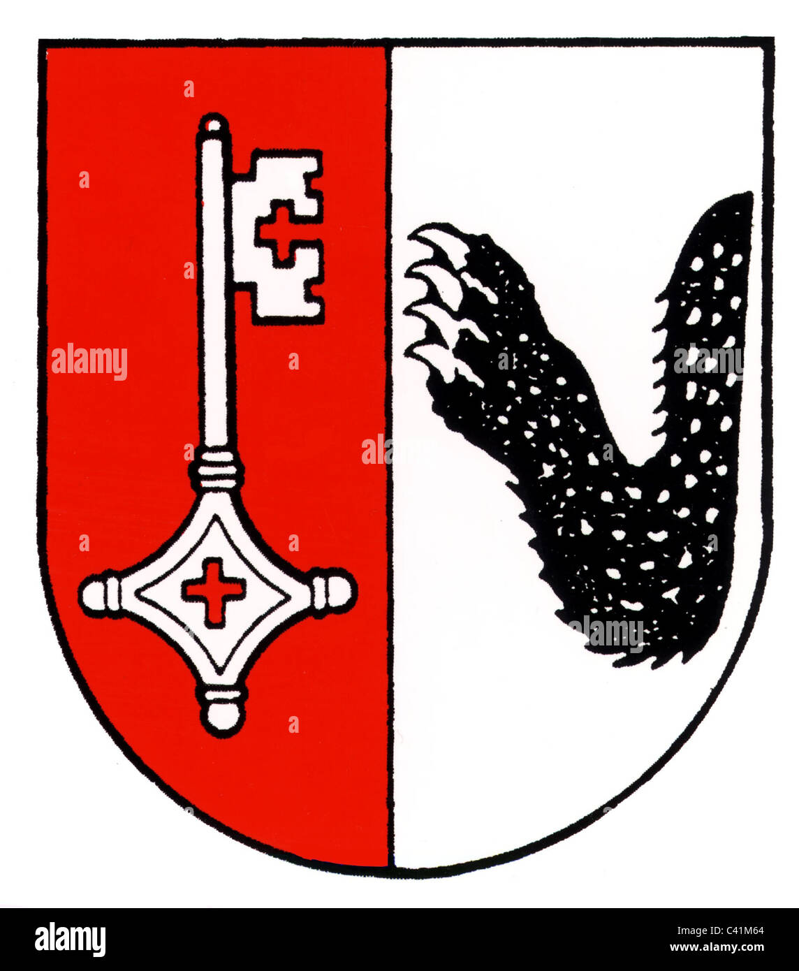 coat of arms / emblems, Achim, city arms, Lower Saxony, Germany ...