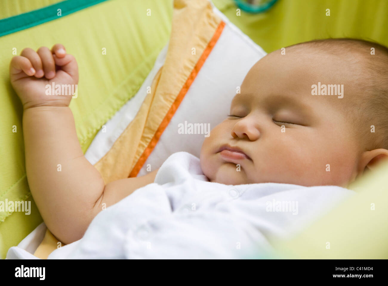 Baby sleeping, portrait Stock Photo - Alamy