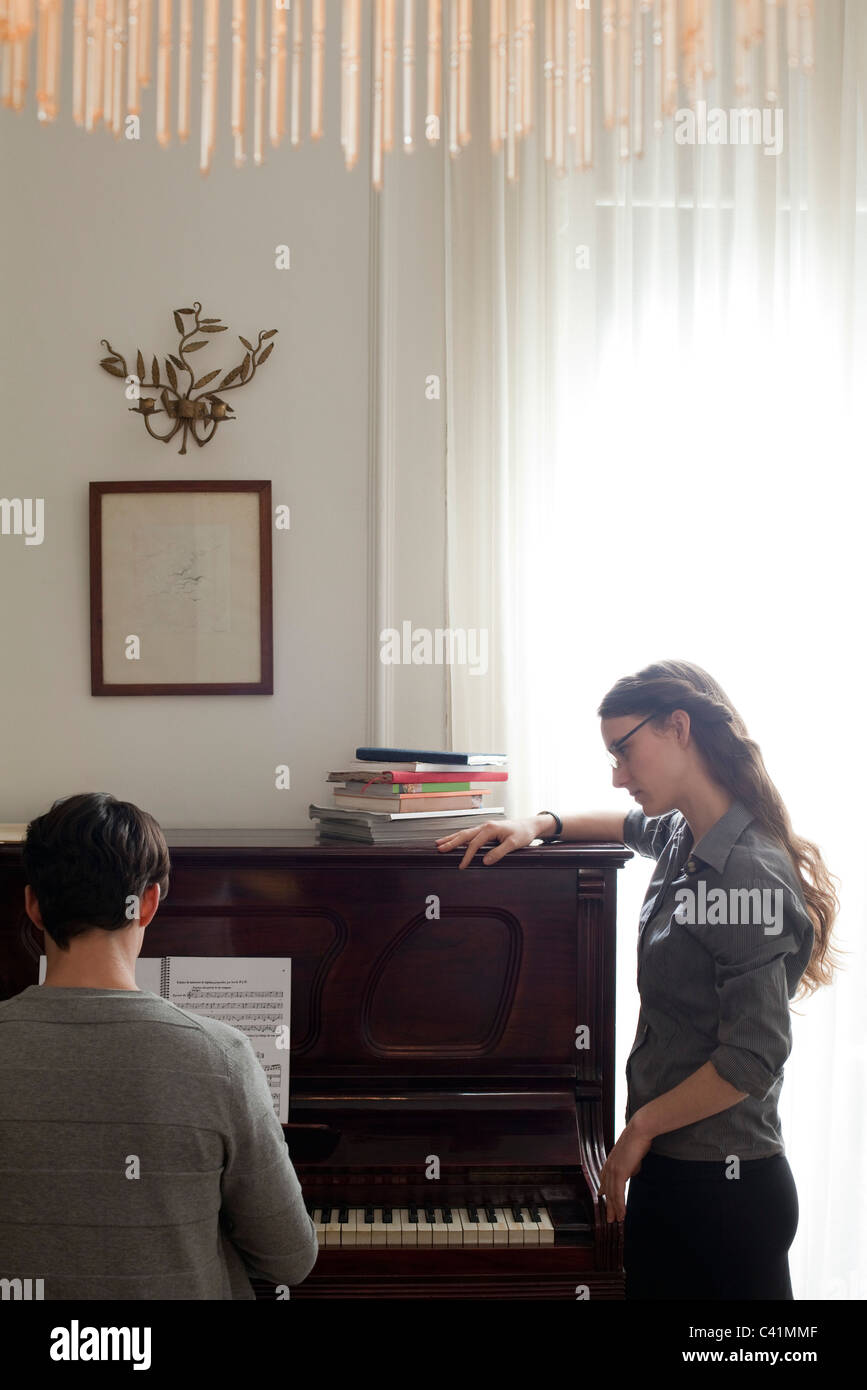 Piano lessons hi-res stock photography and images - Alamy