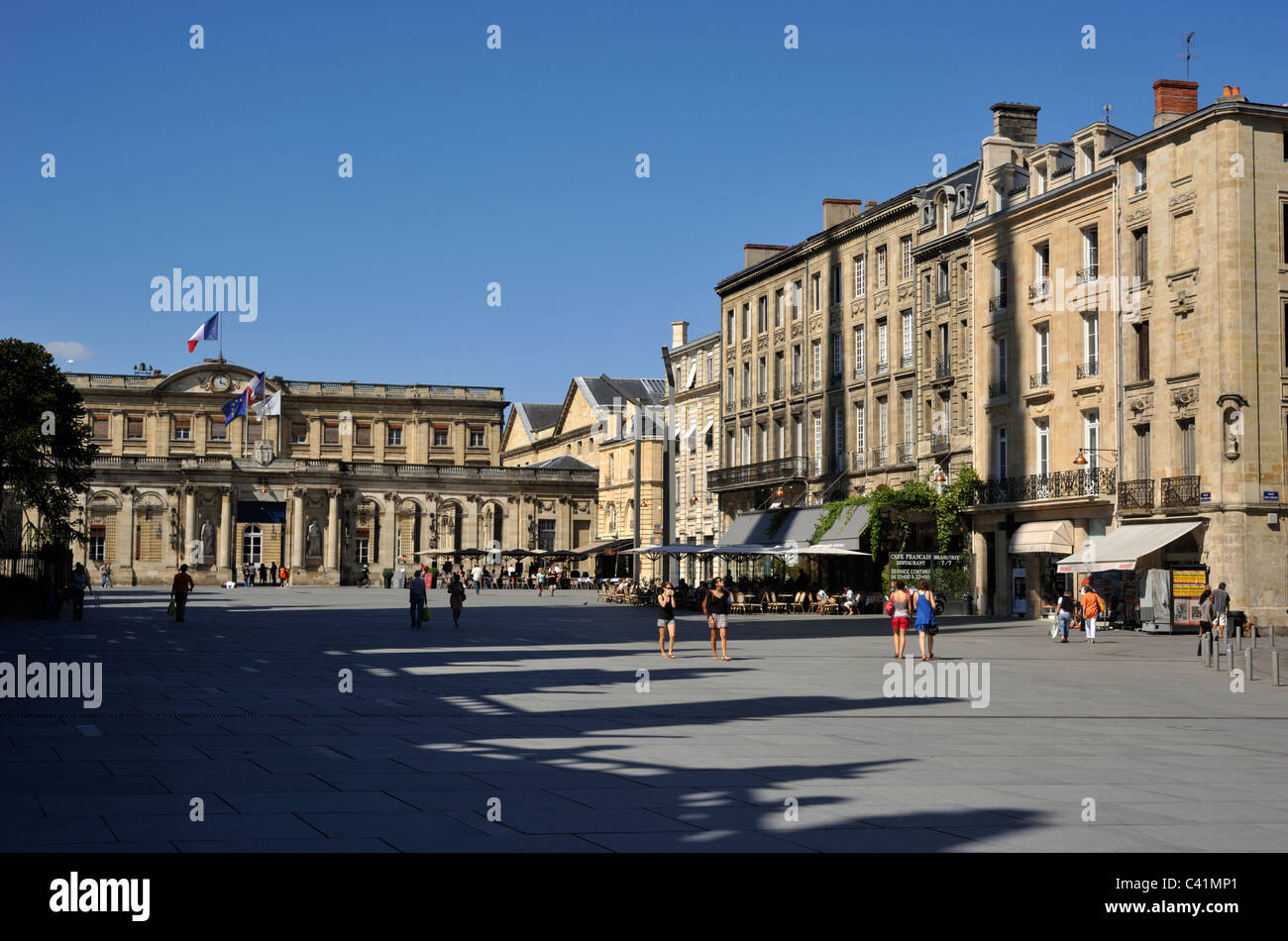 Place Pey Berland, Bordeaux, France Stock Photo - Alamy