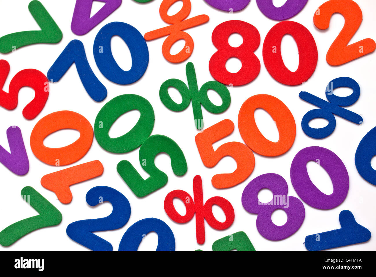 Mathematical symbols white background hi-res stock photography and ...