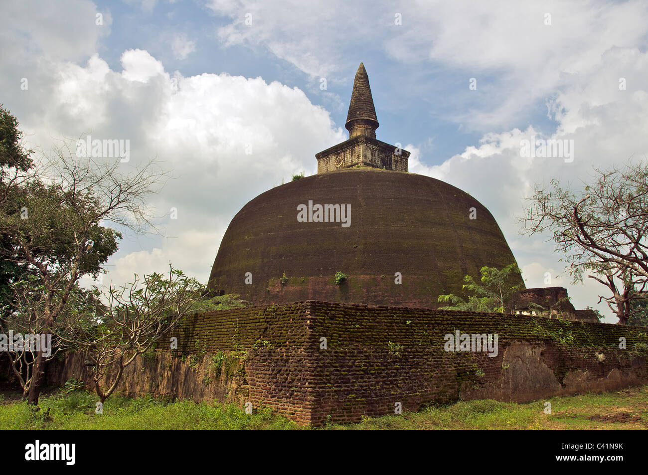 Rankoth Vihara Stupa Polonnaruwa Cultural Triangle Sri Lanka Stock ...