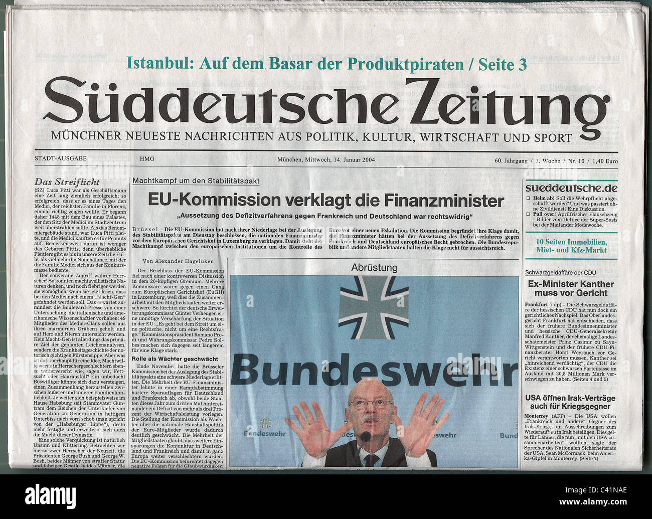 Sueddeutsche zeitung hi-res stock photography and images - Alamy