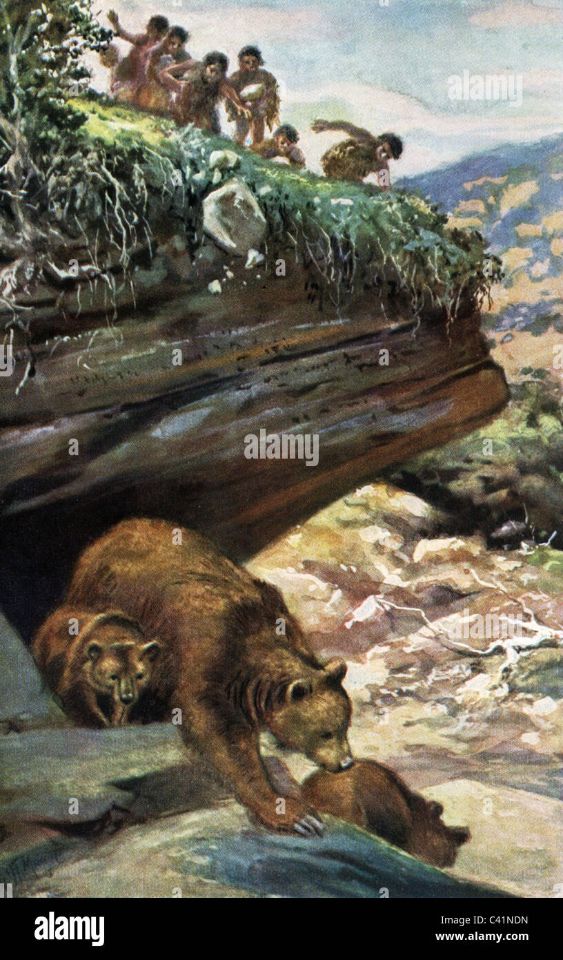 Prehistoric Cave Bears