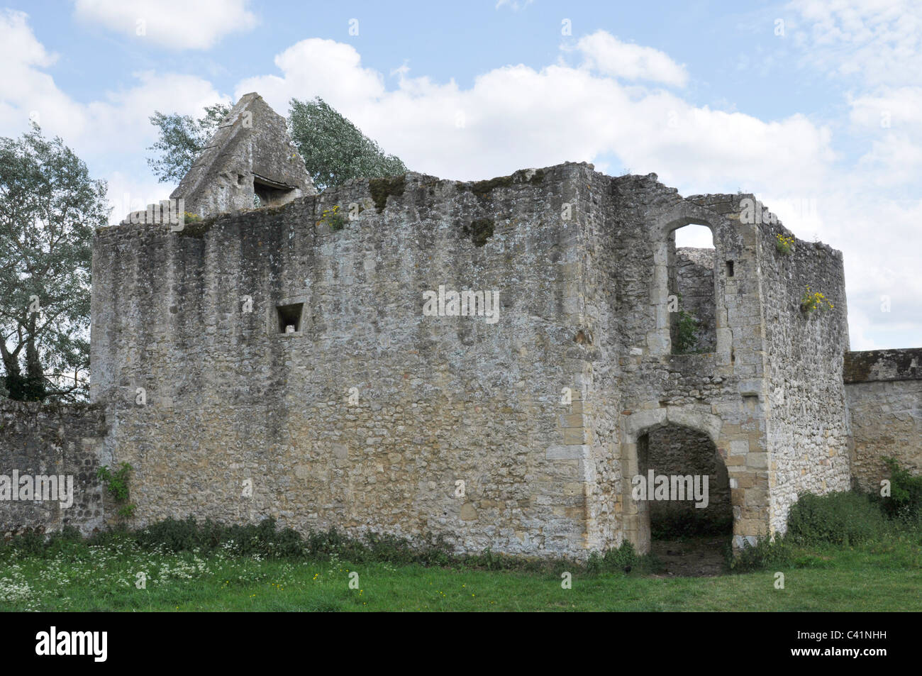 Godstow Abbey Nunnery, Wolvercote, Oxfordshire, England, UK Stock Photo ...
