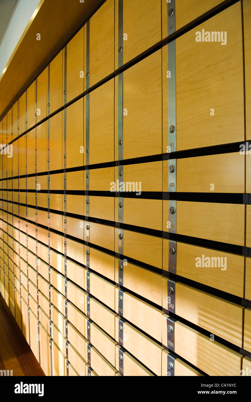 Mailboxes in office building Stock Photo - Alamy