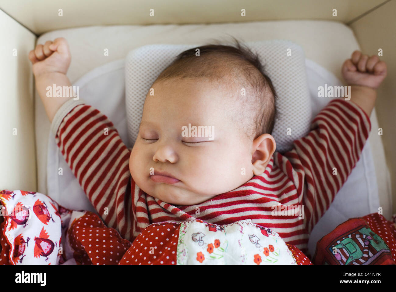 Baby sleeping, portrait Stock Photo - Alamy