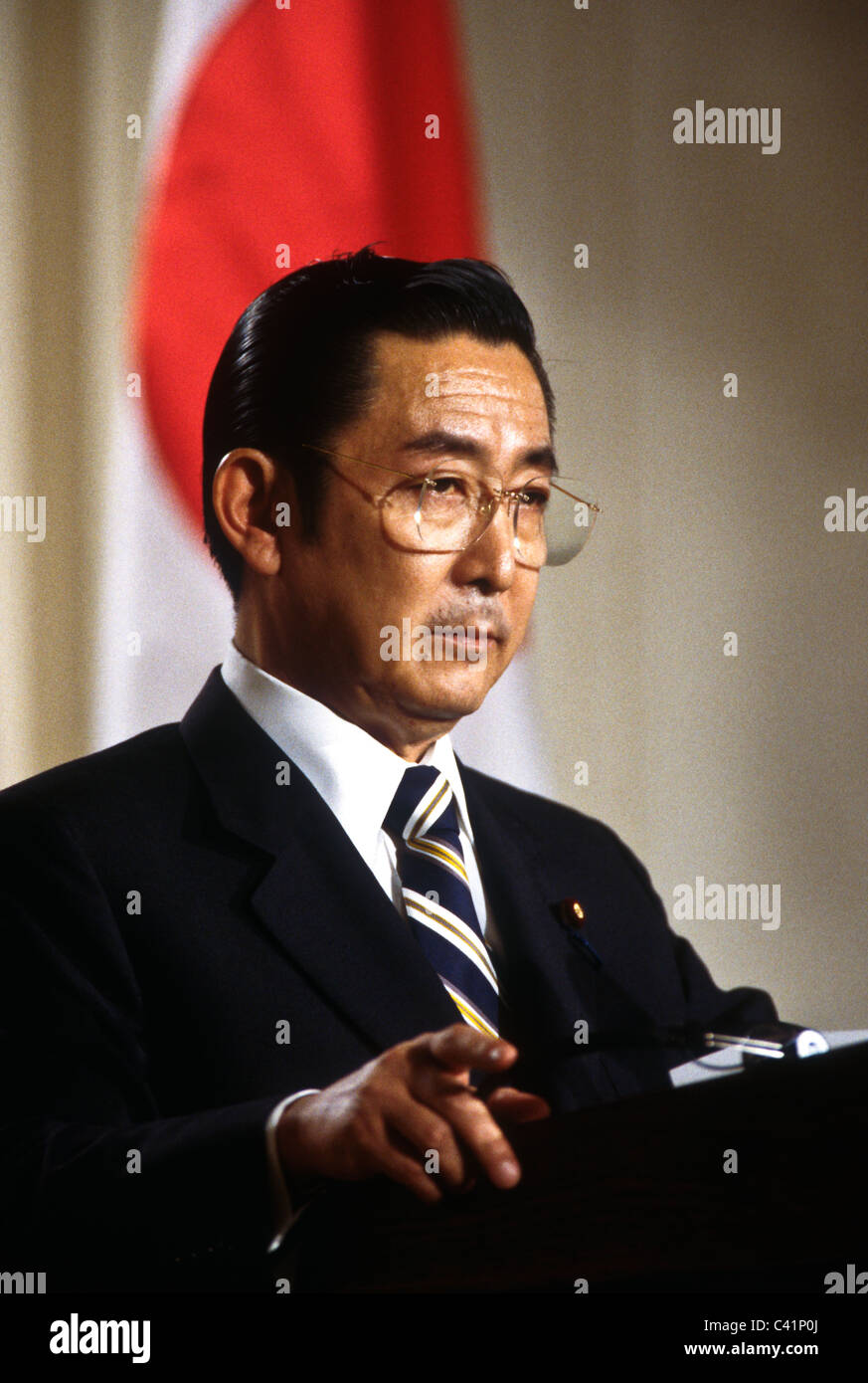 Japanese prime minister ryutaro hashimoto hi-res stock photography and ...