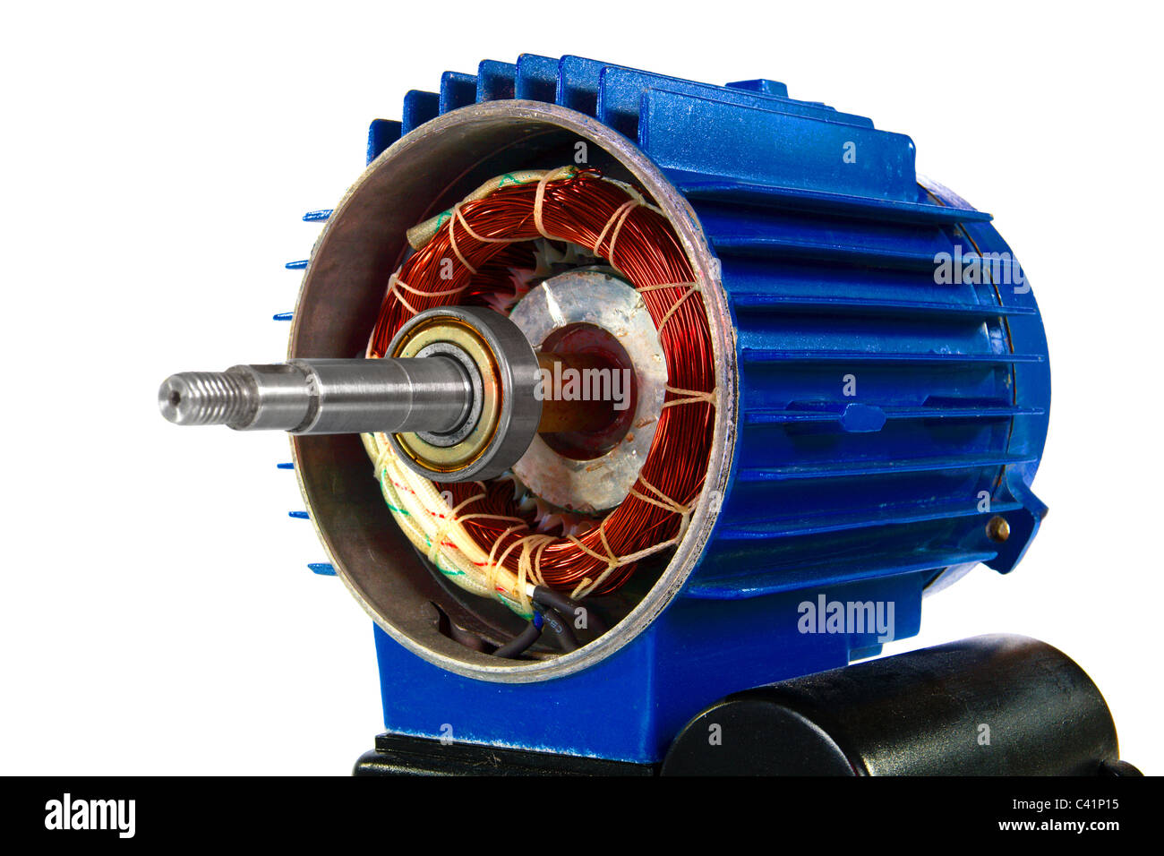 Motor, isolated on a white background Stock Photo - Alamy