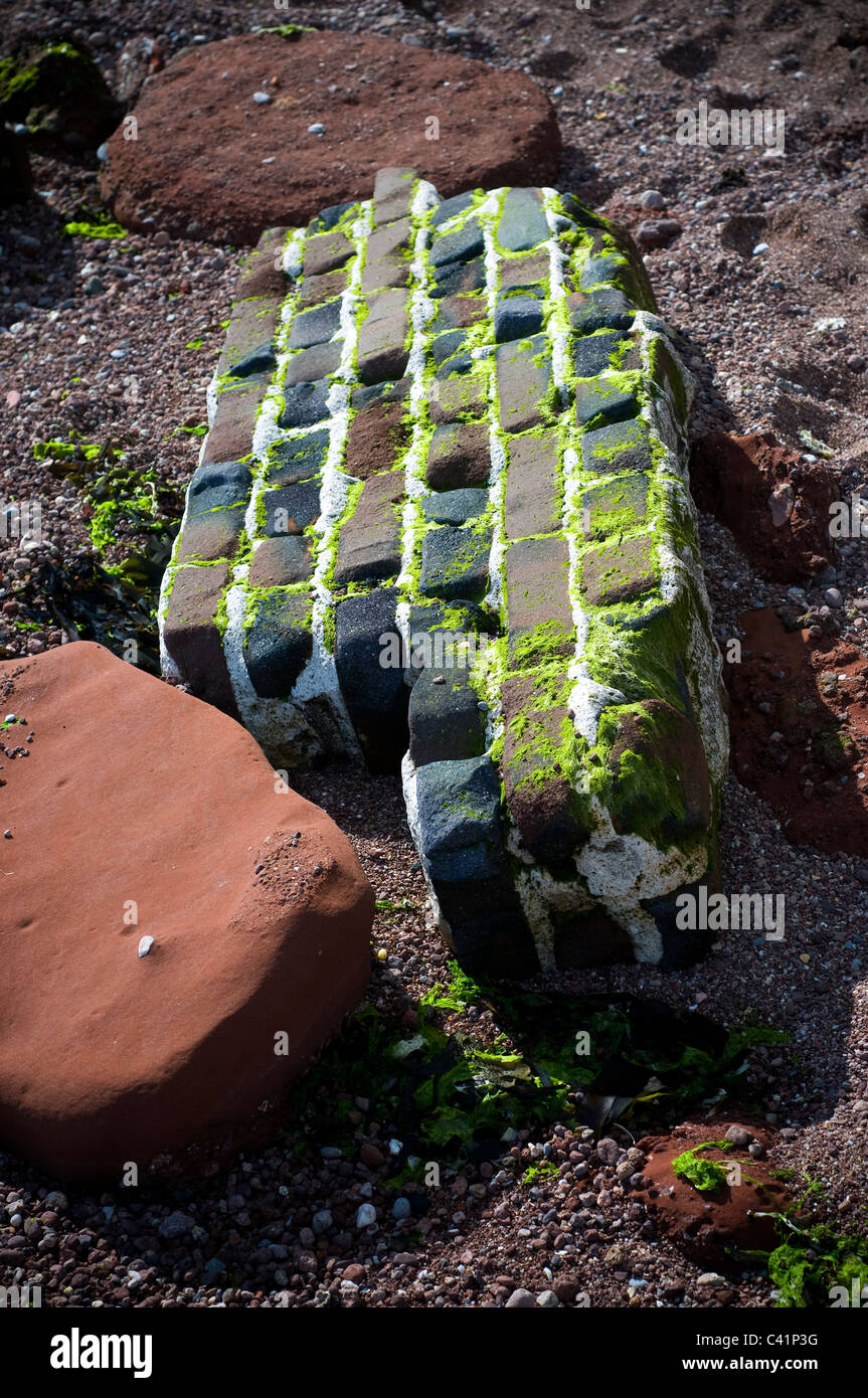 Exposed rocks showing coastal erosion hi-res stock photography and ...