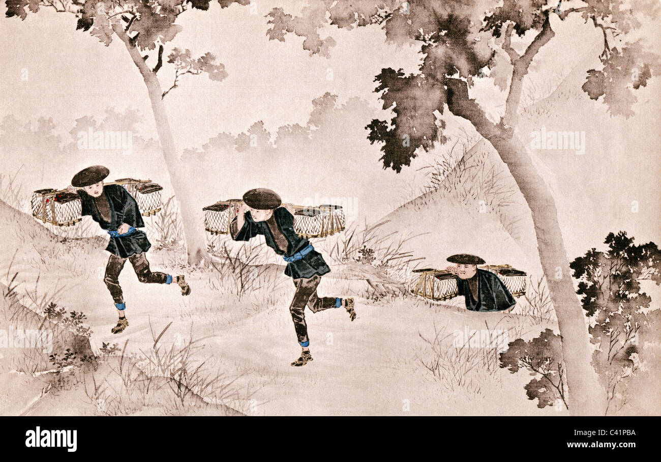 Japanese postman hi-res stock photography and images - Alamy