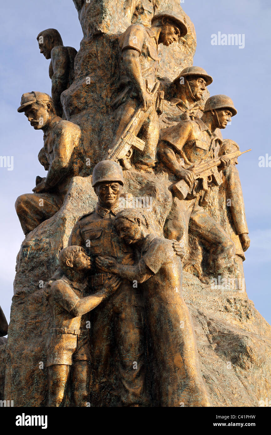 Monument to the Turkish victims of war in Famagusta,Turkish controlled ...