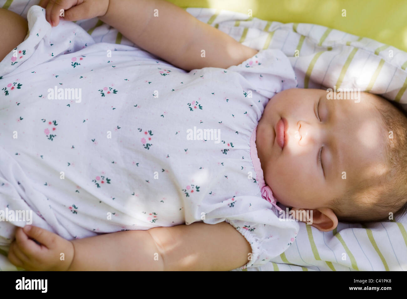 Baby sleeping, portrait Stock Photo - Alamy