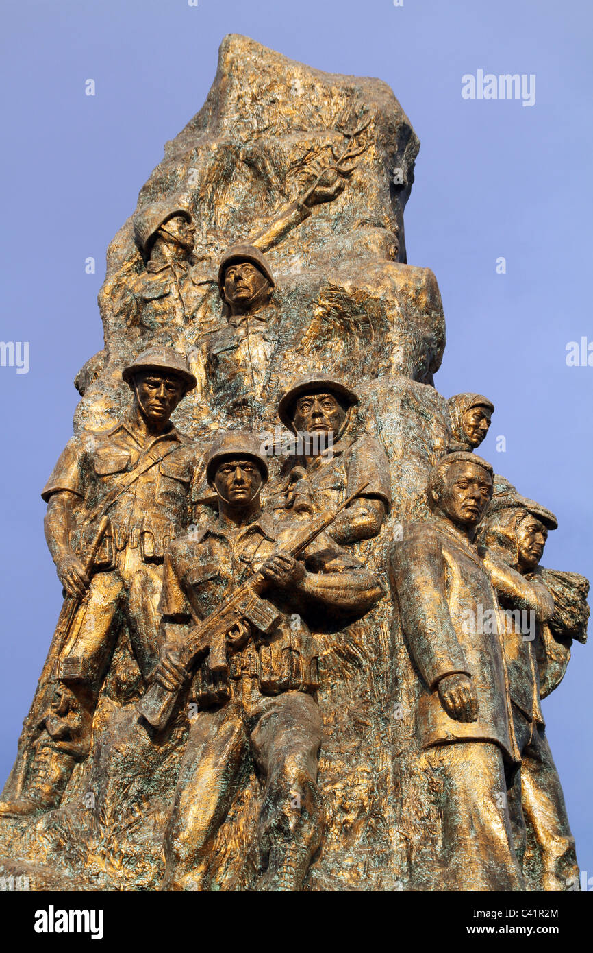 Monument to the Turkish victims of war in Famagusta,Turkish controlled ...