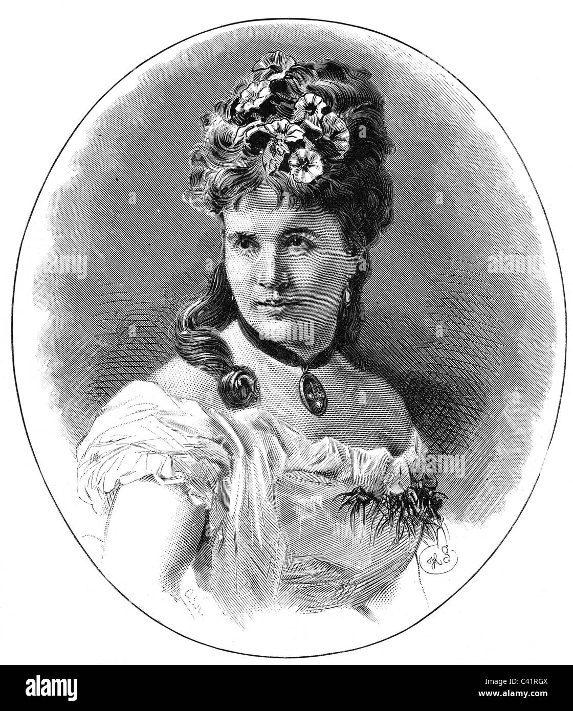 19th century female opera singer hi-res stock photography and images ...