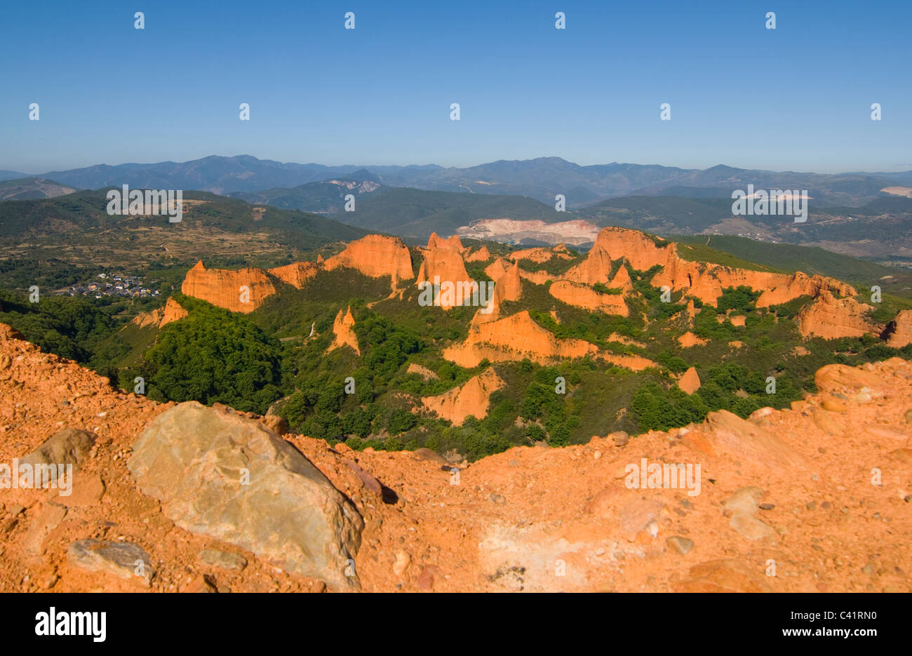 Las Médulas, Roman gold mine one of the UNESCO World Heritage Sites ...