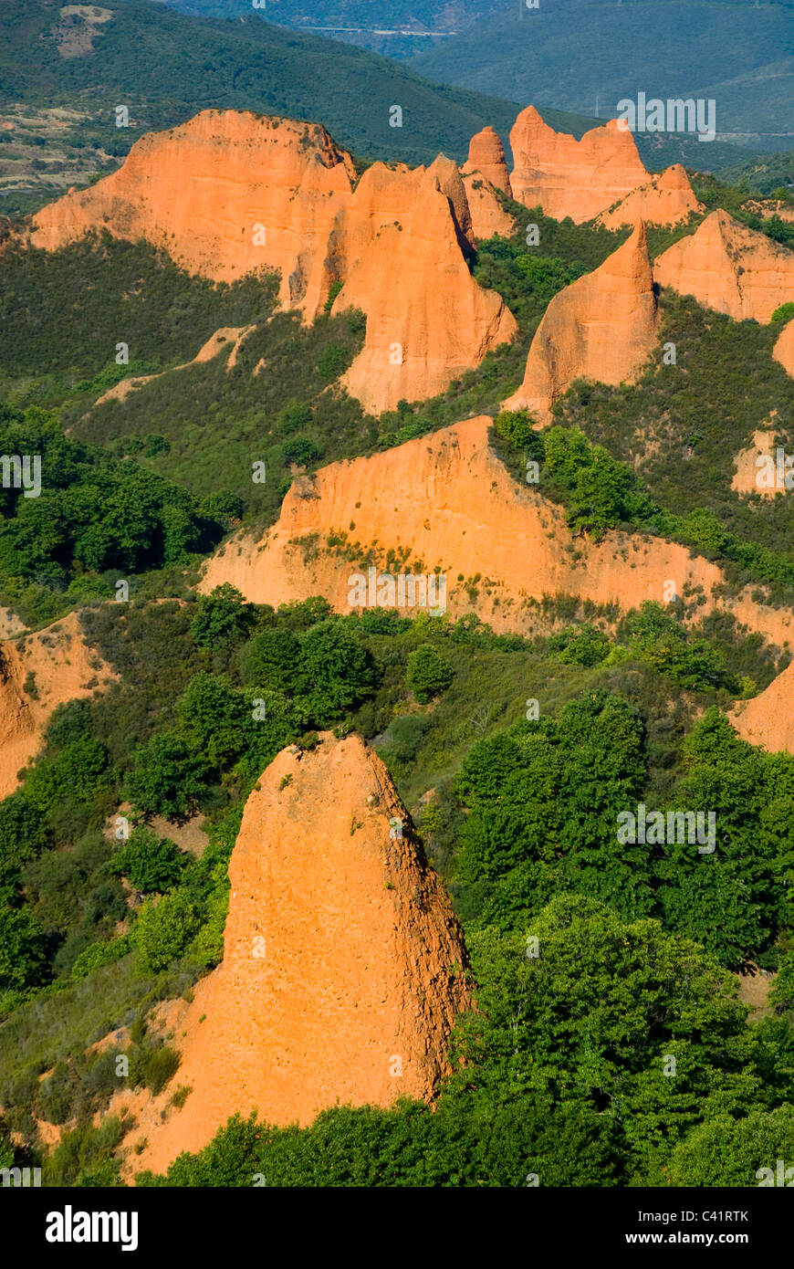 Las Médulas, Roman gold mine one of the UNESCO World Heritage Sites ...