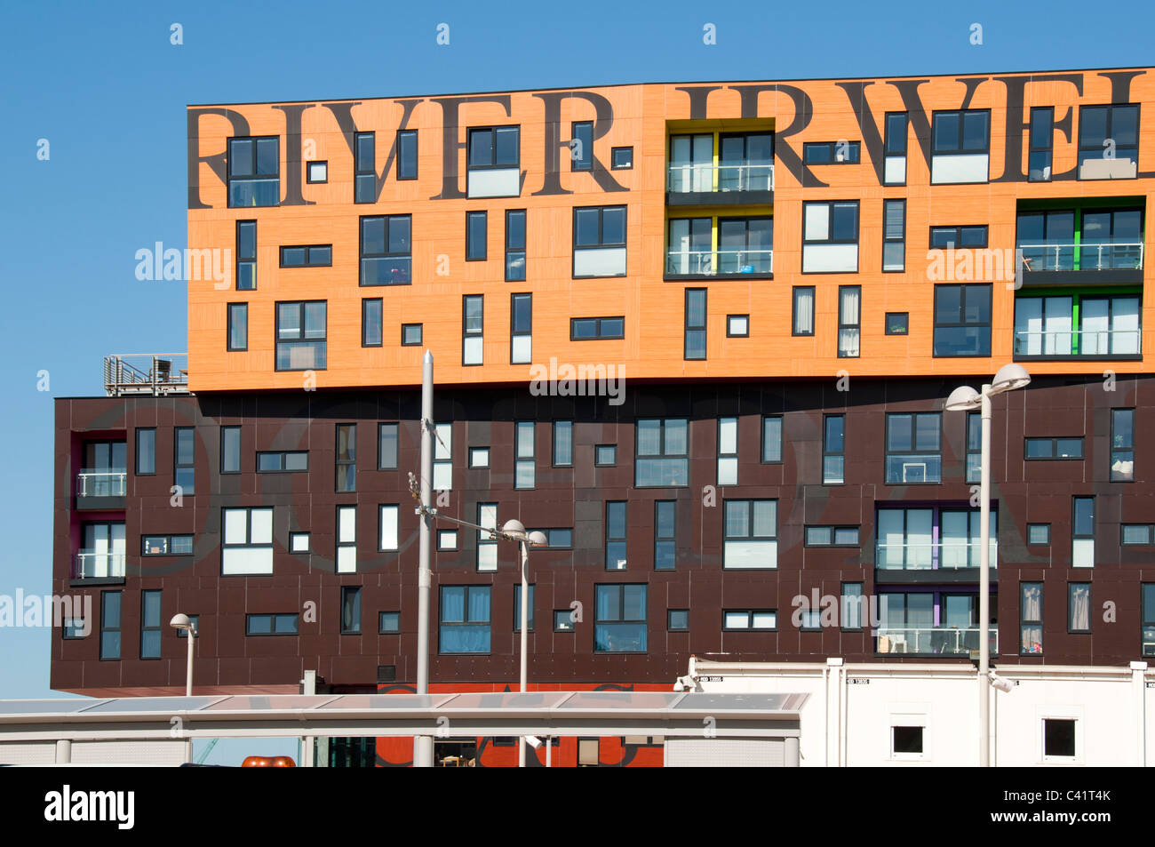The Chips apartment building, designed by Will Alsop, New Islington ...
