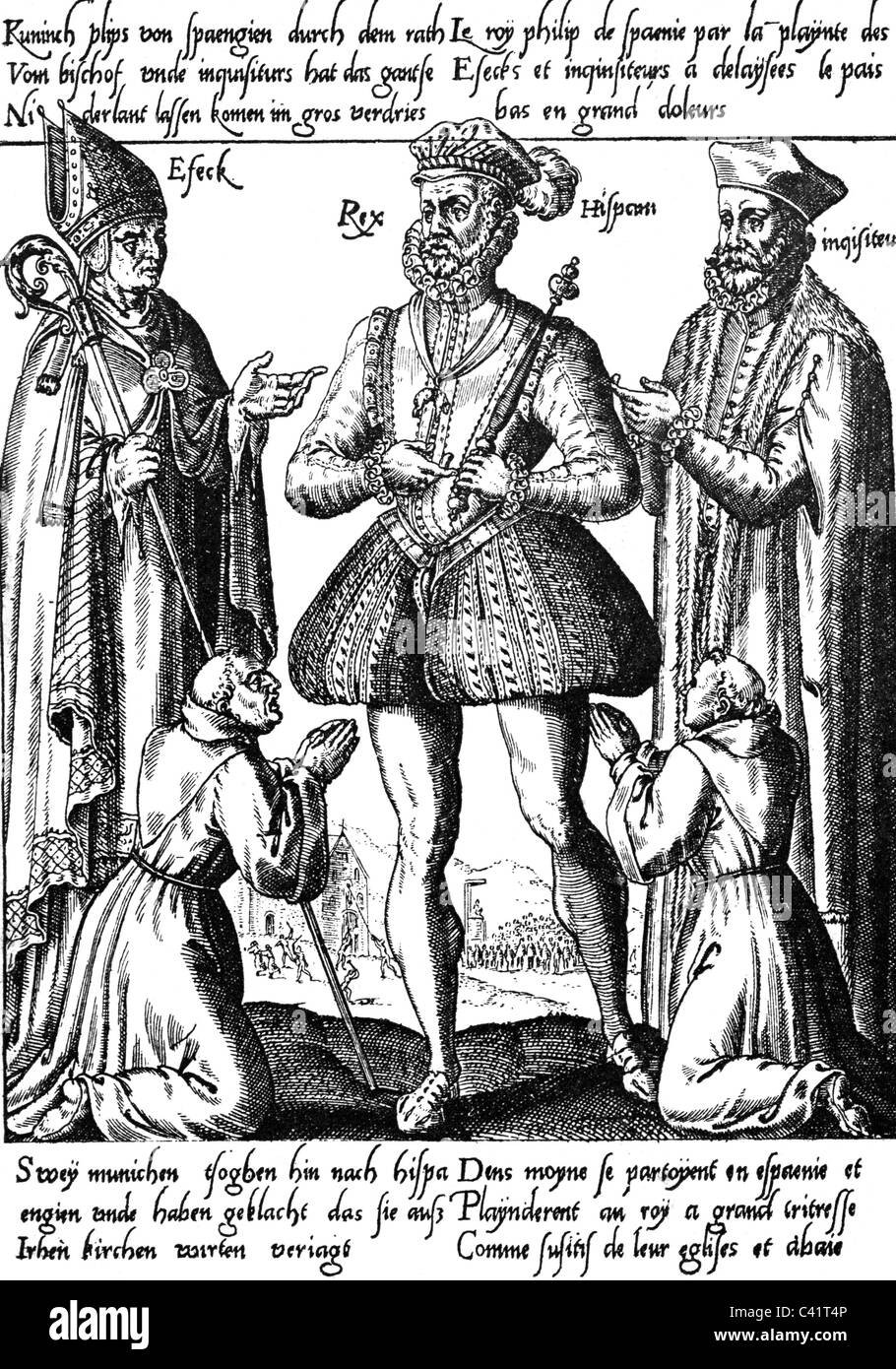 Philip II, 21.5.1527 - 13.9. 1598, King of Spain 16.1.1556 - 13.9.1598 ...