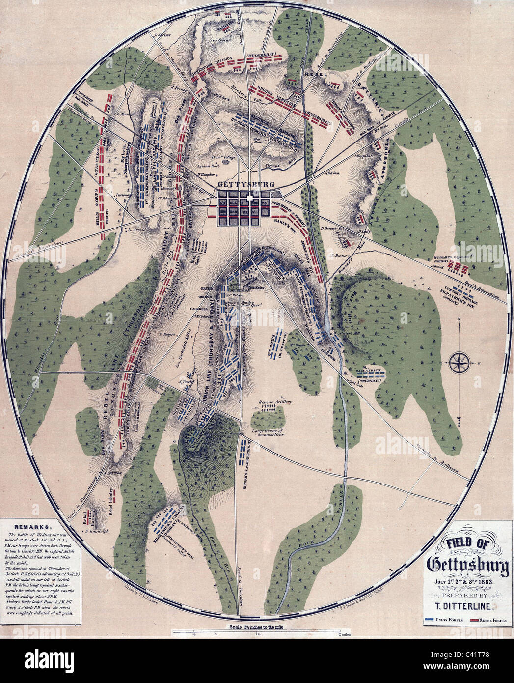 Battle Of The Alamo Battlefield Map
