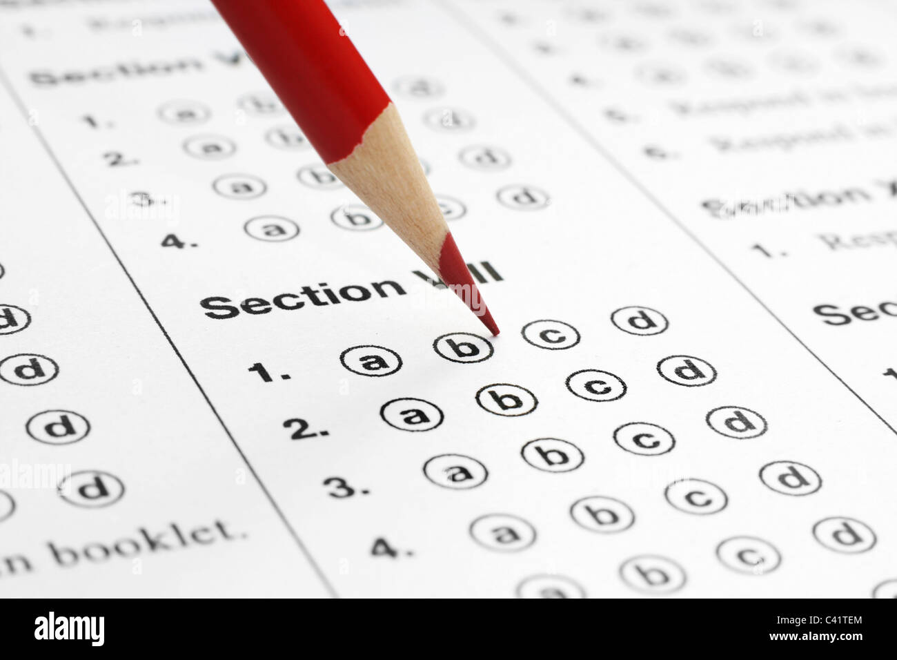 Exam paper graded hi-res stock photography and images - Alamy
