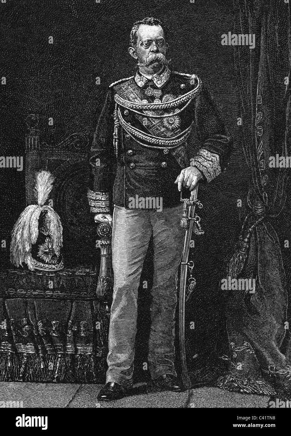 Umberto 1 re Black and White Stock Photos & Images - Alamy