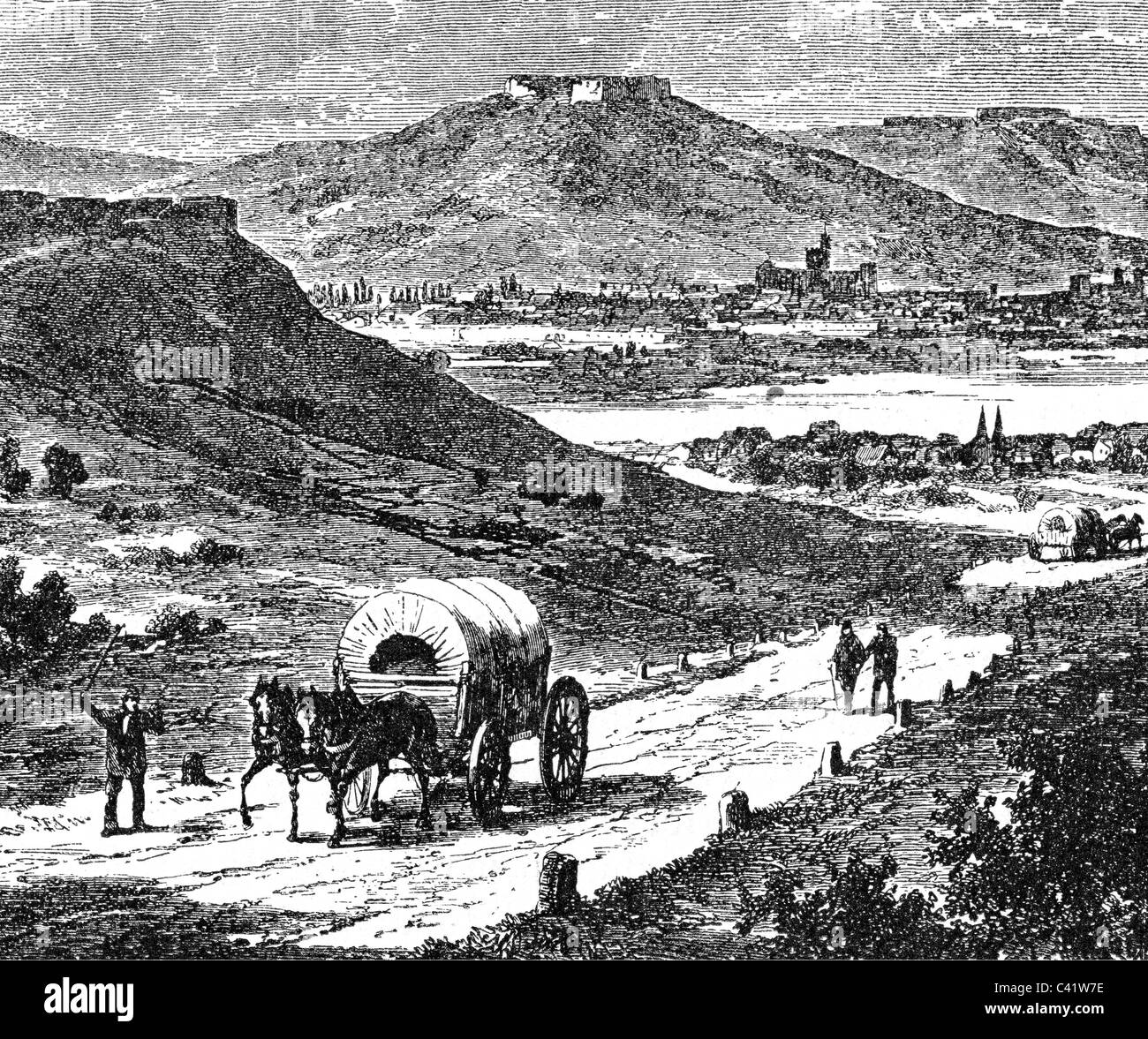 geography / travel, France, Metz, view, wood engraving, 1886 ...