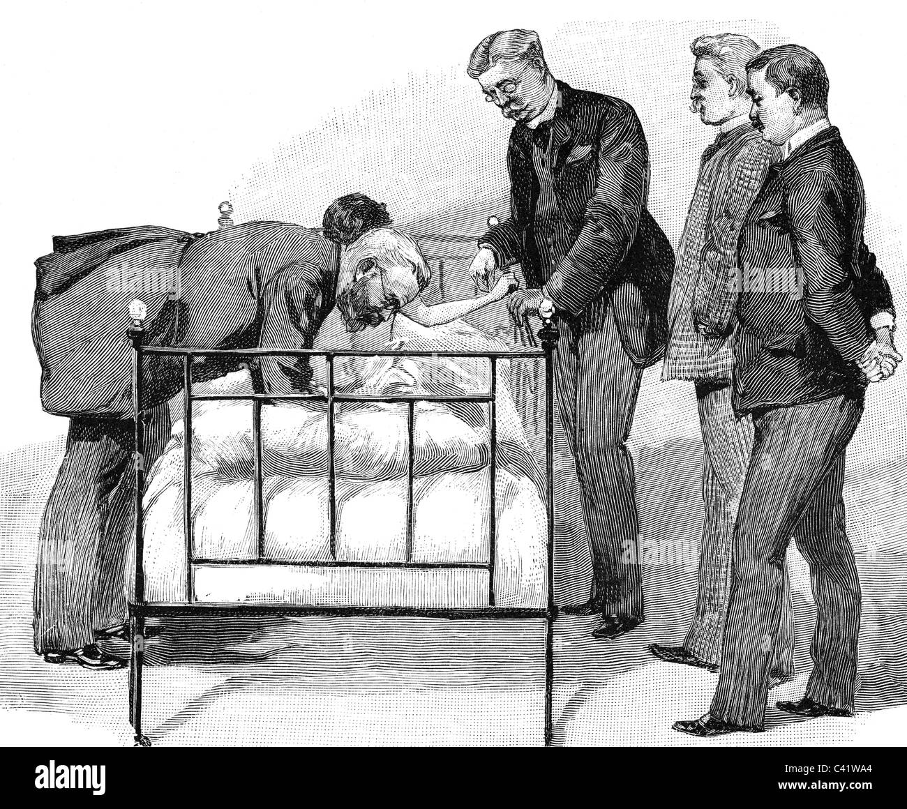 19th century hospitals ward hi-res stock photography and images - Alamy